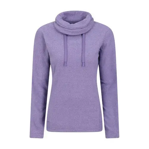 Mountain Warehouse Hebridean Cowl Neck Fleece Top - Grape