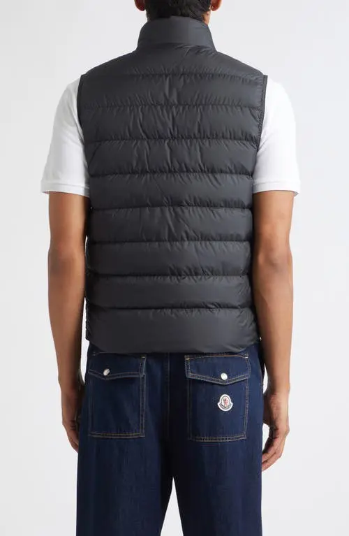 Moncler Treompan Water Repellent Down Puffer Vest - Black