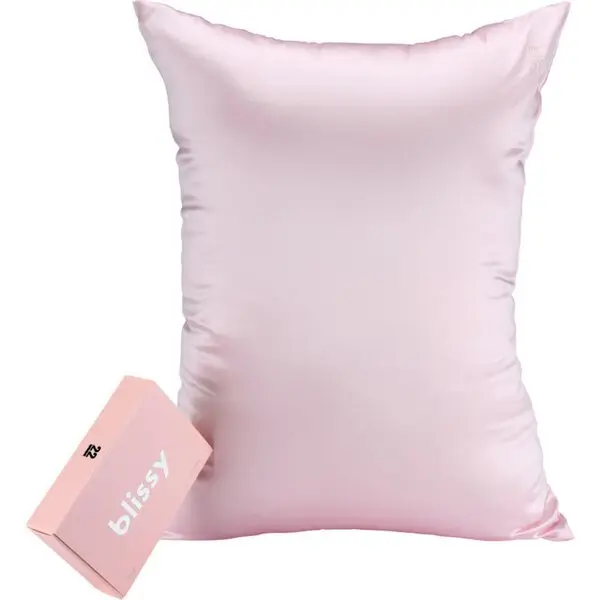BLISSY Mulberry Silk Pillowcase - Blush