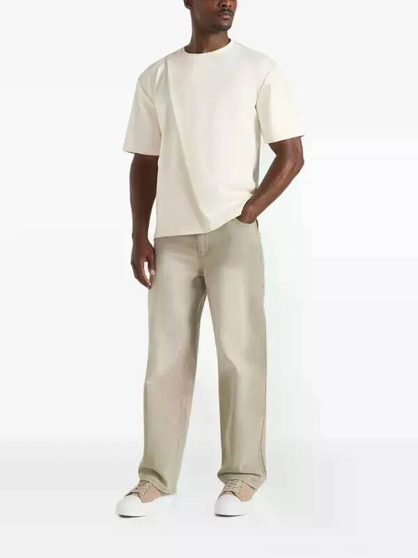 Manière De Voir Relaxed-fit Denim Jeans - Neutrals