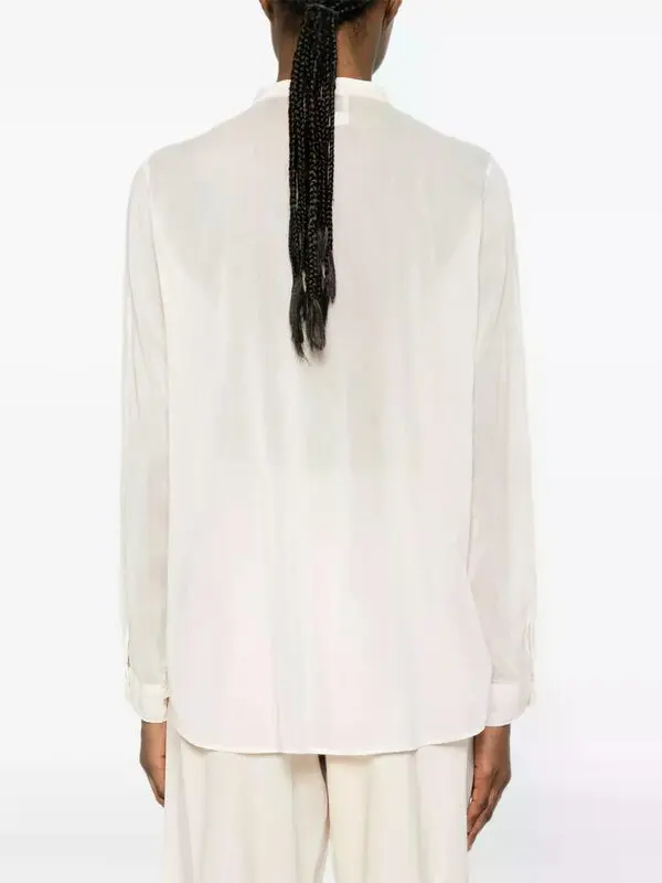 FORTE_FORTE Bib-detail Blouse
