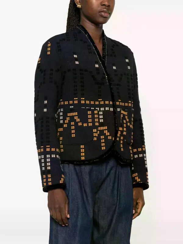 FORTE_FORTE Long-sleeve Buttoned Jacket