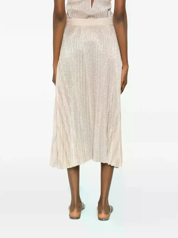 FORTE_FORTE Il Plissé Pleated Midi Skirt