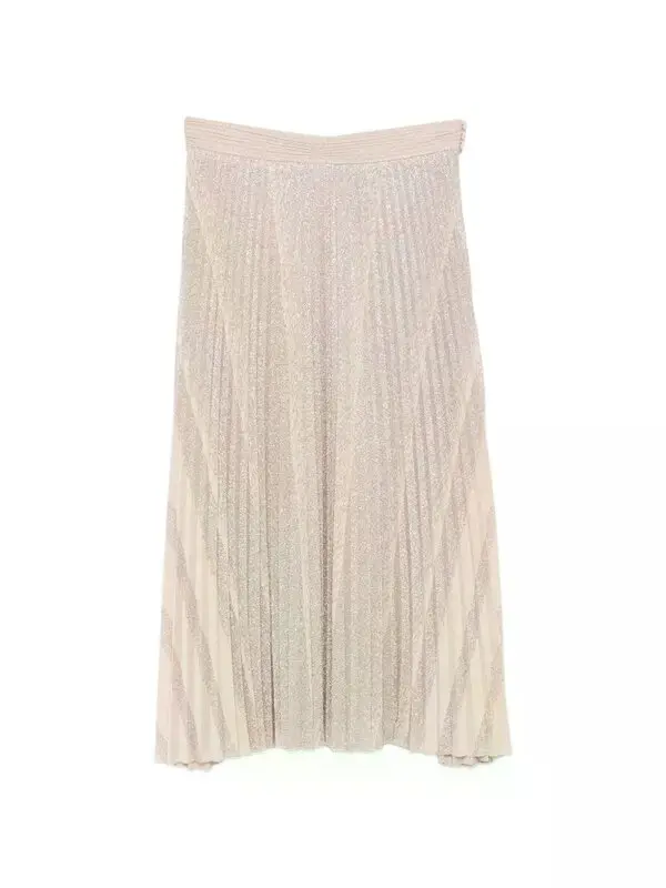FORTE_FORTE Pleated Midi Skirt