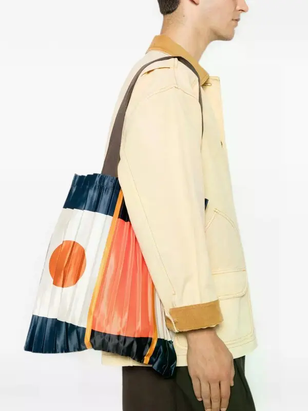 MULTITUDES BAGS Pozzallo Pleated Tote Bag