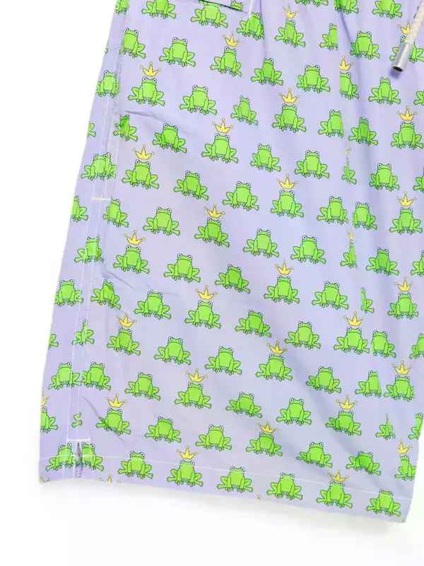 MC2 SAINT BARTH Frog-print Swim Shorts