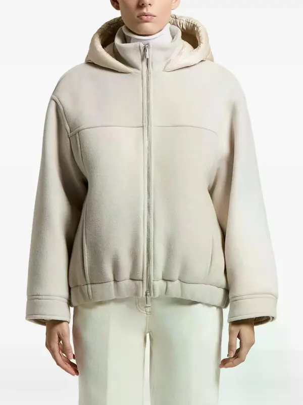Peserico Hooded Zip-up Jacket