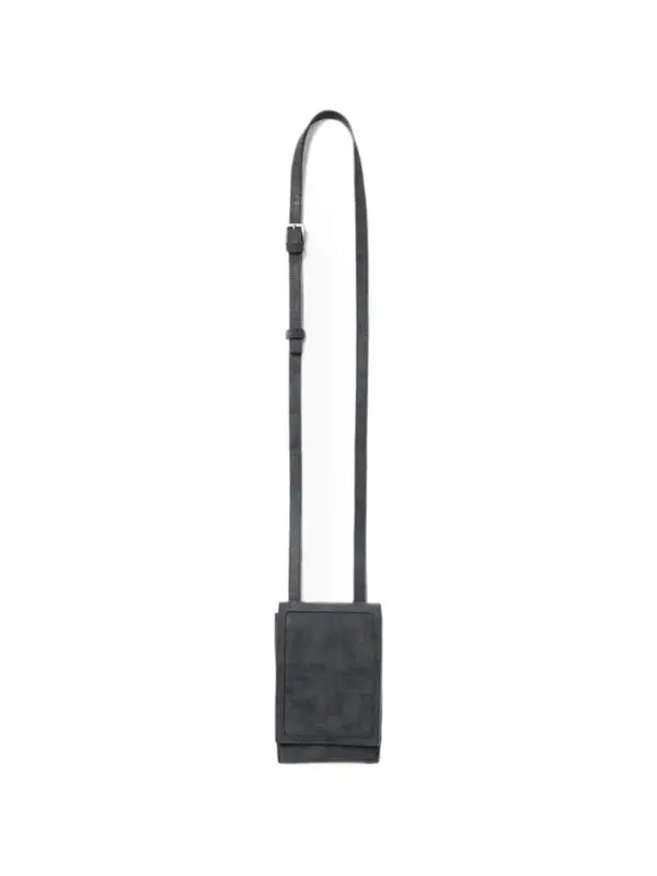 Peserico Calf Suede Foldover Crossbody Mini Bag