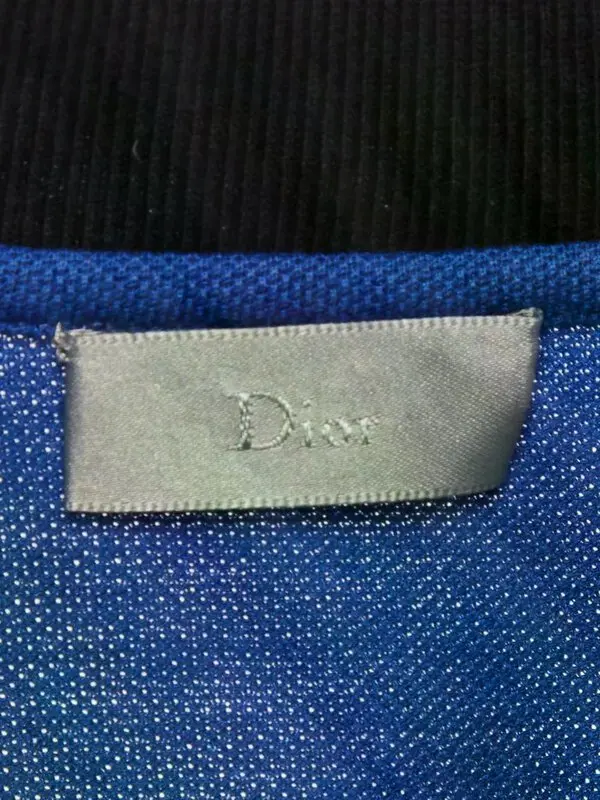 Dior Pique-knit Polo Shirt