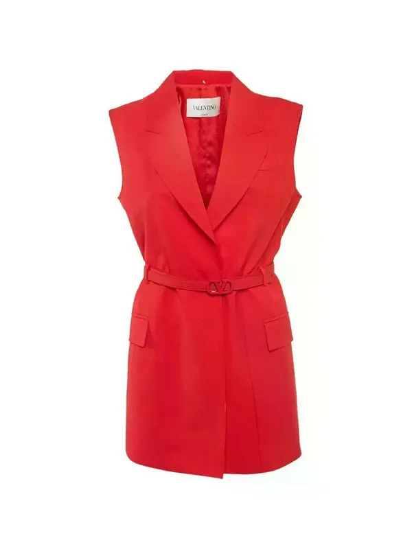 Valentino Garavani Sleeveless Mini Dress - Red