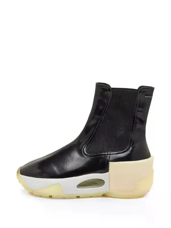 MAISON MARGIELA Platform Ankle Boots - Black