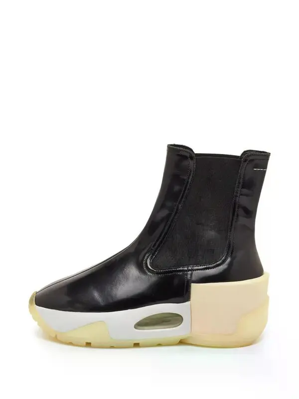 MAISON MARGIELA Platform Ankle Boots - Black