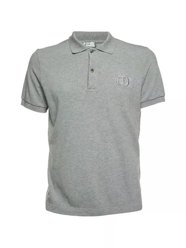 Dior Logo-embroidered Piqué Polo Shirt