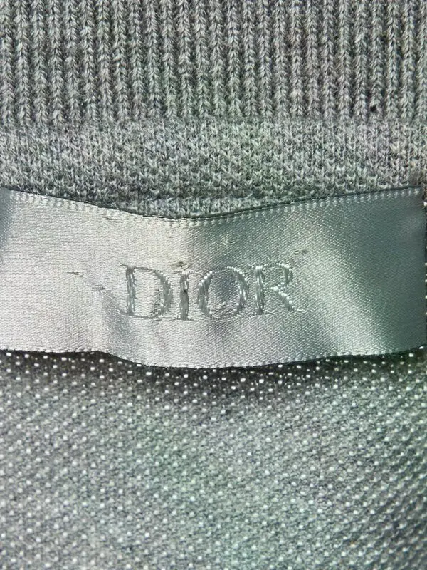 Dior Logo-embroidered Piqué Polo Shirt
