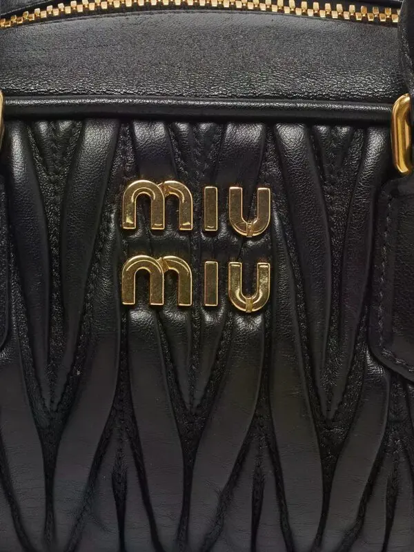 Miu Miu Large Arcadie Matelassé Satchel Bag
