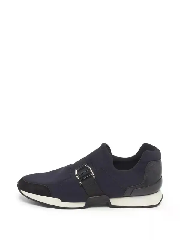Hermès Run Slip-on Sneakers With Silver-tone Hardware