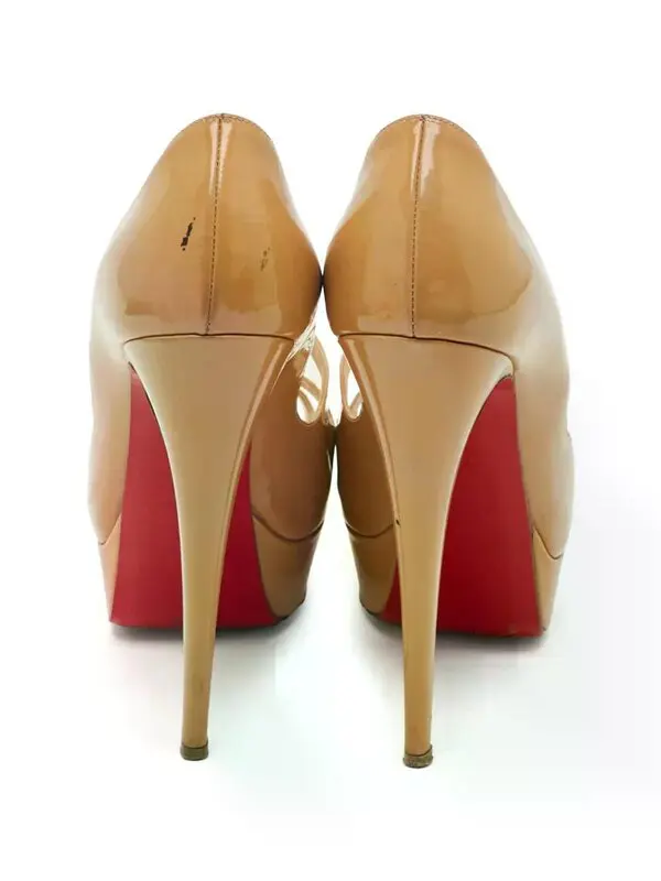 CHRISTIAN LOUBOUTIN Mademoi Criss-cross Platform Pumps