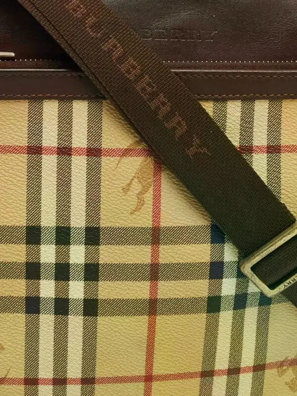 Burberry Haymarket Messenger Bag