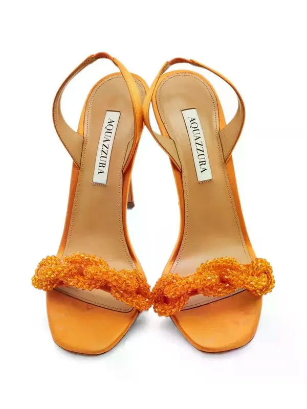 AQUAZZURA Love Slingback Sandals