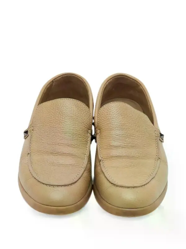 Valentino Garavani Rockstud Almond-toe Loafers