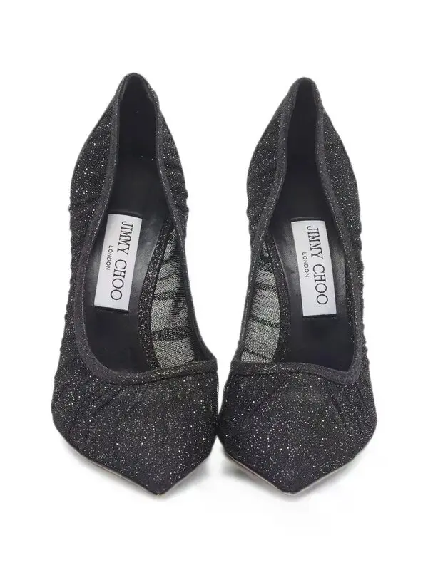 JIMMY CHOO Mesh Pointed-toe Pumps