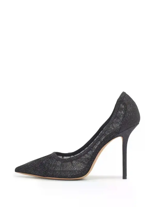 JIMMY CHOO Mesh Pointed-toe Pumps