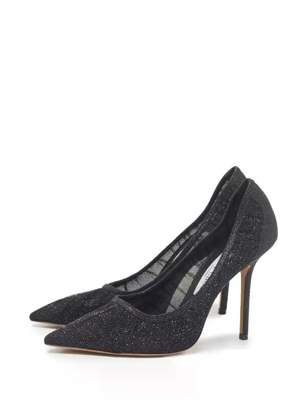 JIMMY CHOO Mesh Pointed-toe Pumps