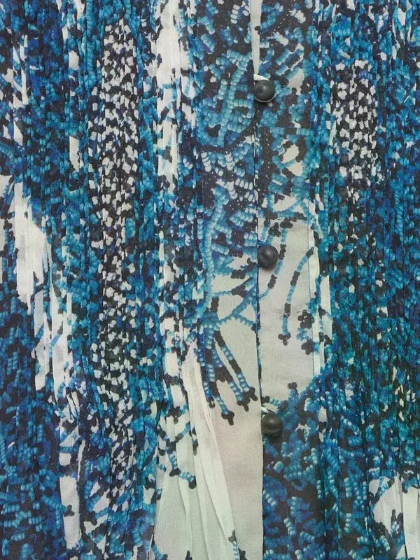 Diane Von Furstenberg Kourtni Printed Silk Mini-dress