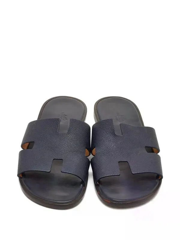 Hermès Izmir Leather Slides