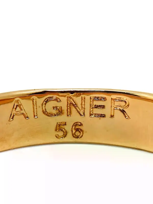 AIGNER Logo Ring
