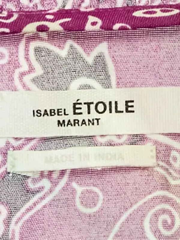 ISABEL MARANT VINTAGE Cescott Printed Midi Dress