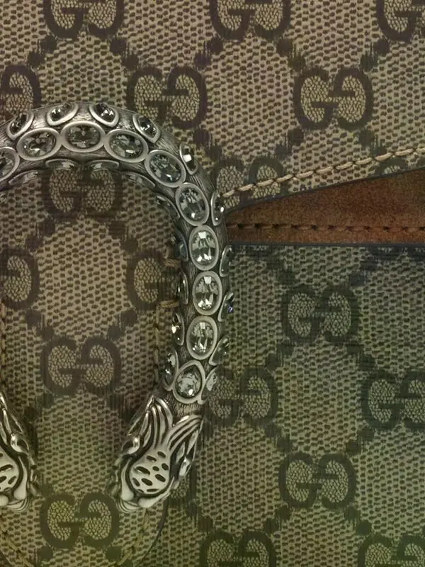 Gucci Dionysus Crystal Shoulder Bag