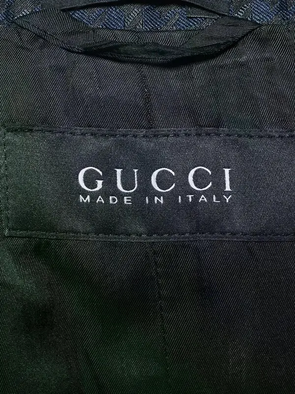 Gucci Long-sleeve Single-breasted Blazer