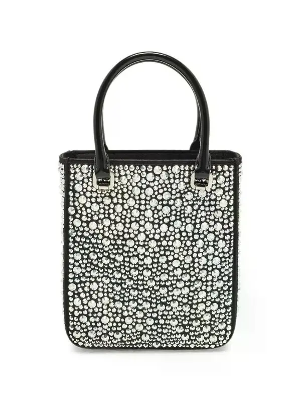 Prada Small Panier Crystal-embellished Tote Bag