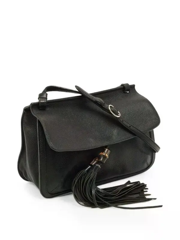 Gucci Bamboo Daily Leather Shoulder Bag