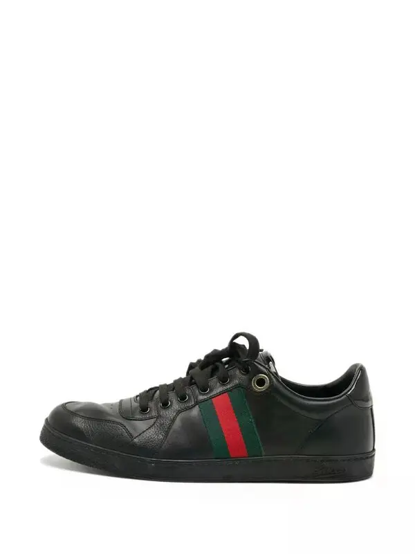 Gucci Web-detail Low-top Sneakers