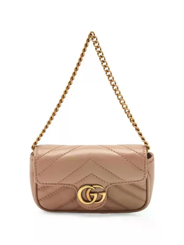 Gucci Gg Marmont Matelassé Mini Bag - Neutrals