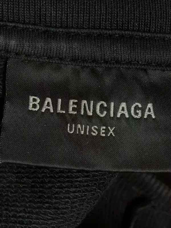 Balenciaga Distressed Oversized Sweater