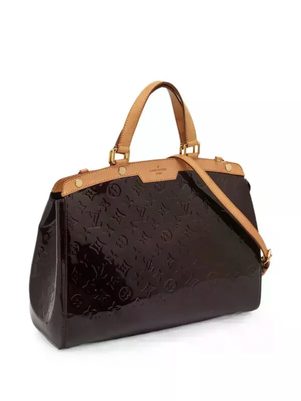 LOUIS VUITTON 2011 Gm Brea Vernis Monogram Handbag
