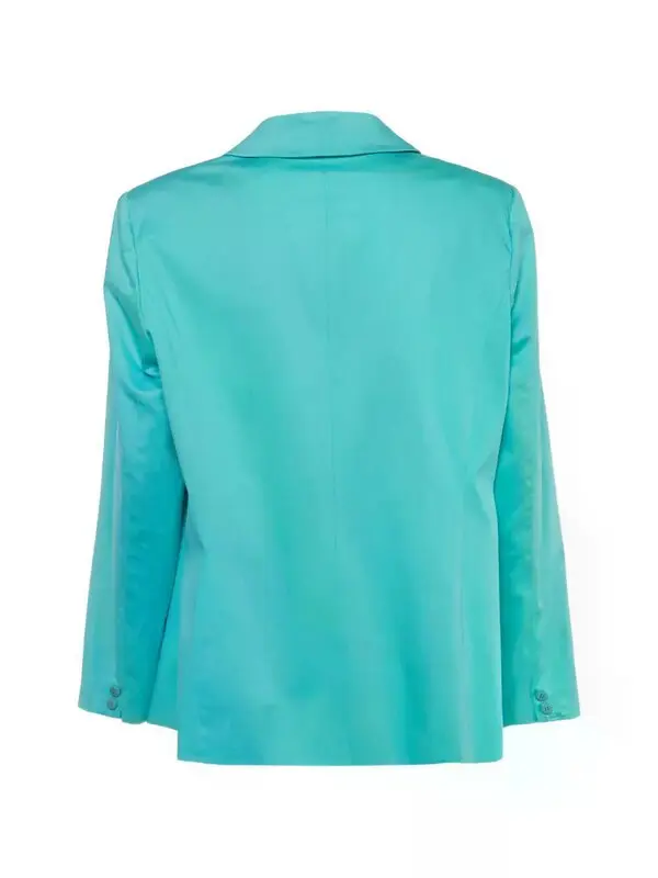 Marina Rinaldi Fitted Sateen Blazer