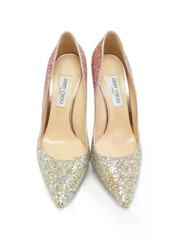 JIMMY CHOO Romy Glitter Pumps