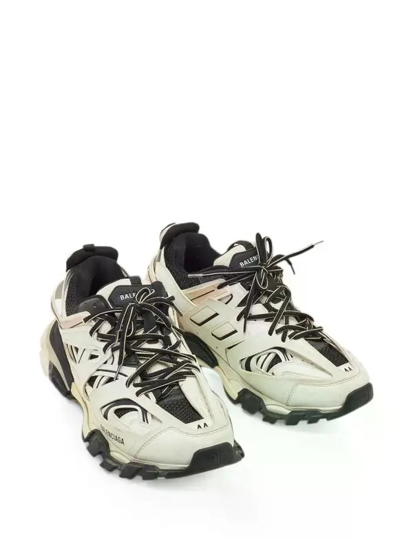 Balenciaga Rack Faux-leather And Mesh Sneakers