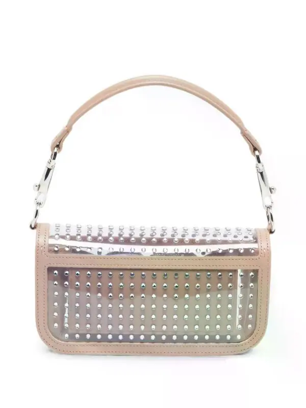 Valentino Garavani Locò Crystal-embellished Shoulder Bag