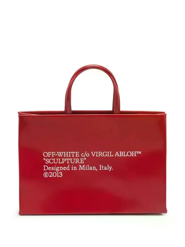 Off-White Logo Print Tote Bag