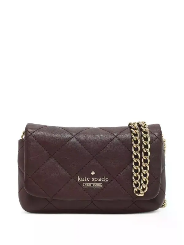 Kate Spade New York Quilted Leather Crossbody Bag - Red