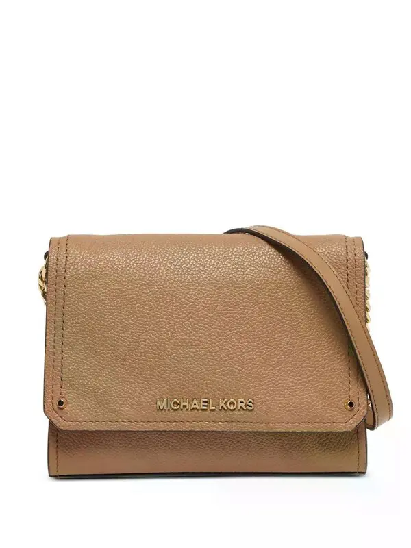 Michael Kors Hayes Chain Clutch Bag - Neutrals