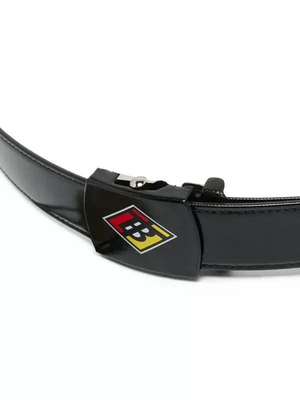 Burberry Covered Clip Buckle Belt