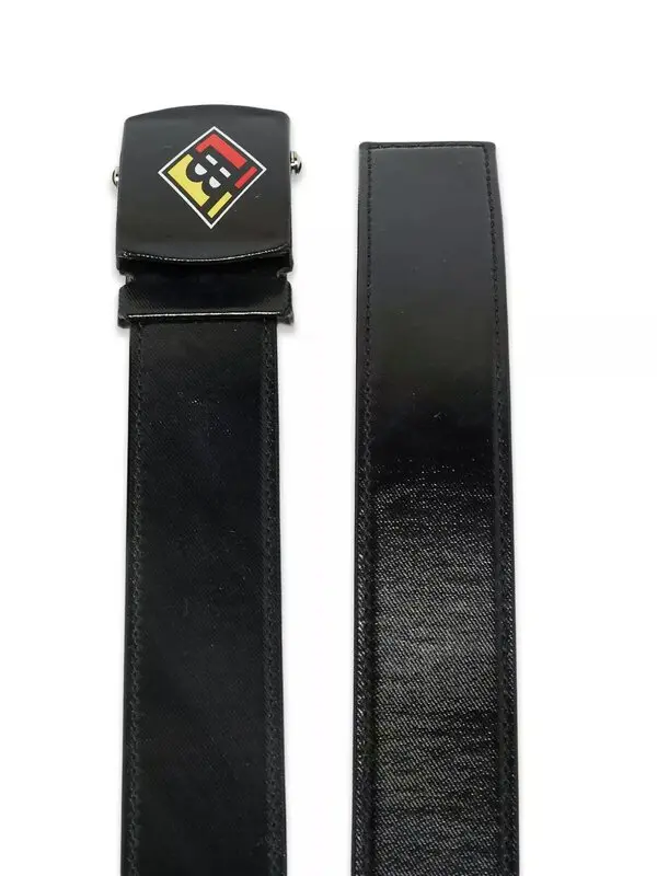 Burberry Covered Clip Buckle Belt