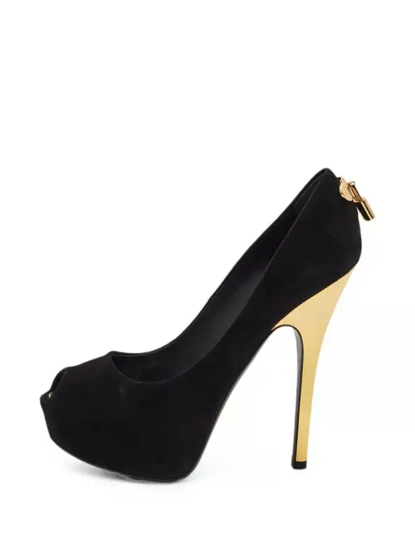 LOUIS VUITTON Oh Really! Peep-toe Pumps