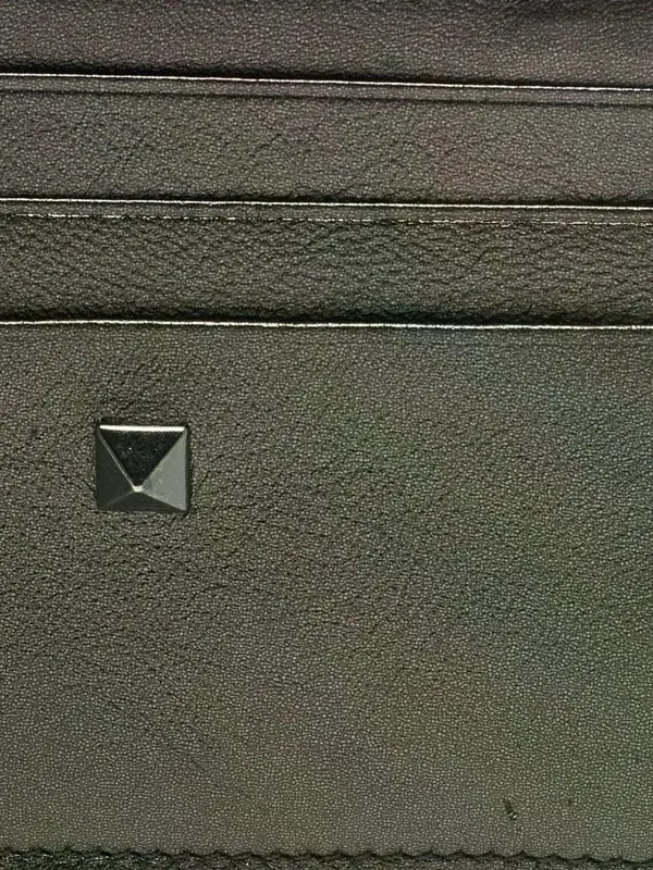 Valentino Garavani Rockstud Zip Card Holder